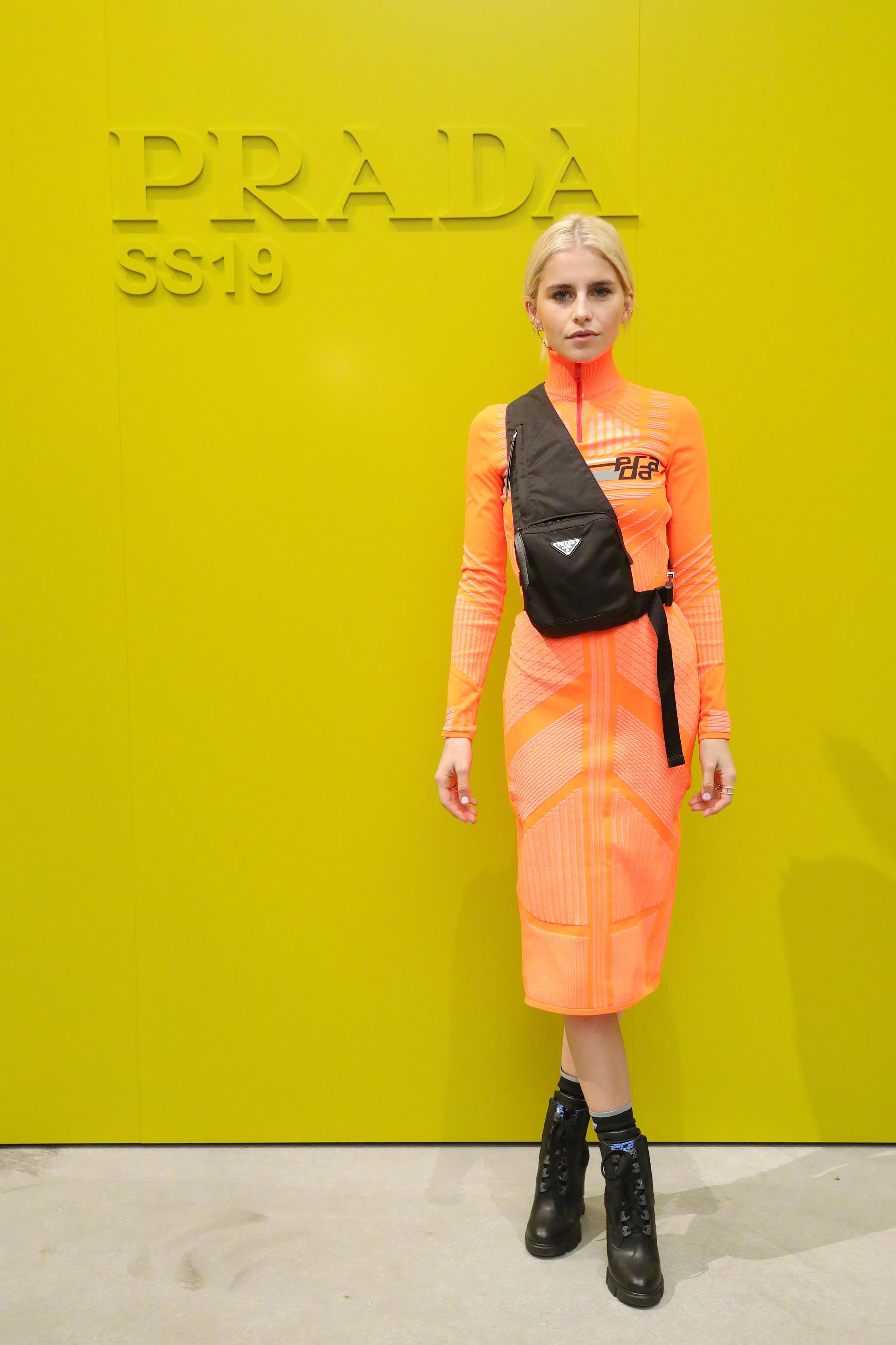 ，Prada 2019春夏系列发布秀的看秀嘉宾|师妹|嘉宾|姐姐_新浪新闻