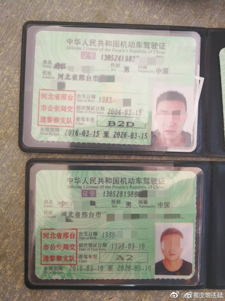 郝某，自己驾照的准驾车型是B2D|驾照|驾车|假证_新浪新闻