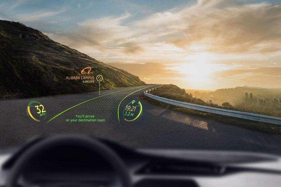 解读AR-HUD增强抬头显示技术|驾驶员|箭头|信息_新浪新闻