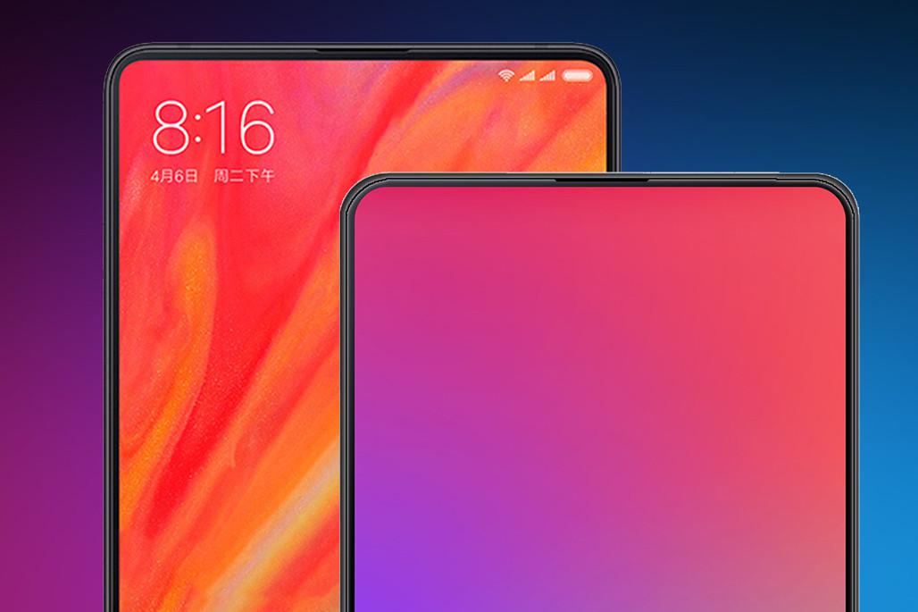 屏占比高达95%，概念版小米mix3，对比小米mix3|概念版|小米|屏幕_新浪新闻