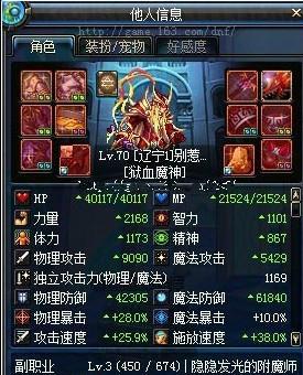 DNF70版本辽一第一土豪, 国服很少有人超越|增幅|土豪|红字_新浪新闻