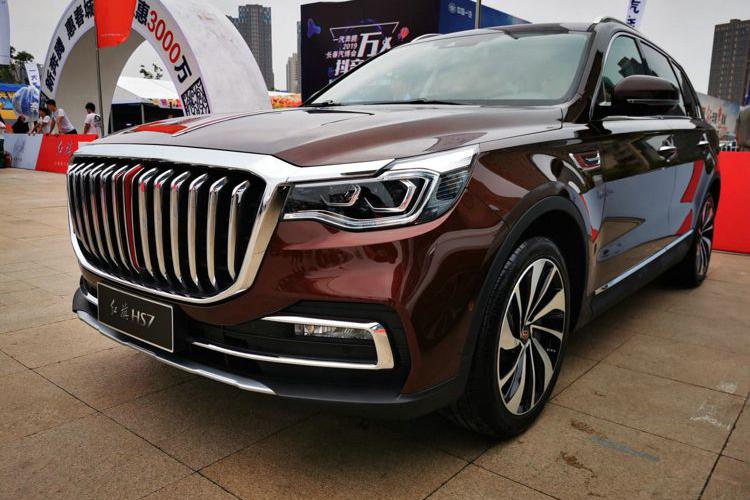 中国首款中大型豪华SUV红旗HS7上市 售价区间：34.98-45.98万元-新浪汽车