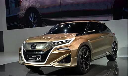 本田Concept D亮相，定位中型SUV, 2.0T+9AT-新浪汽车