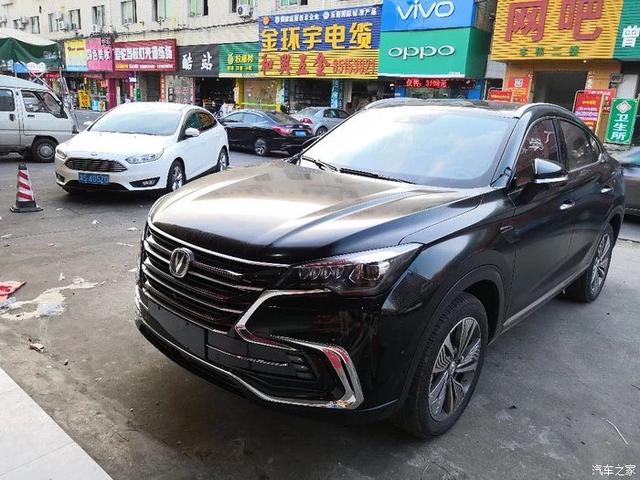 雷克萨斯的车头，宝马X6的车身，混血的长安CS85真身实拍