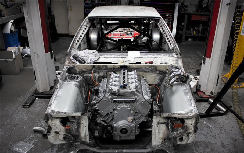 豆腐变腐乳 LS V8引擎AE86飘移赛车