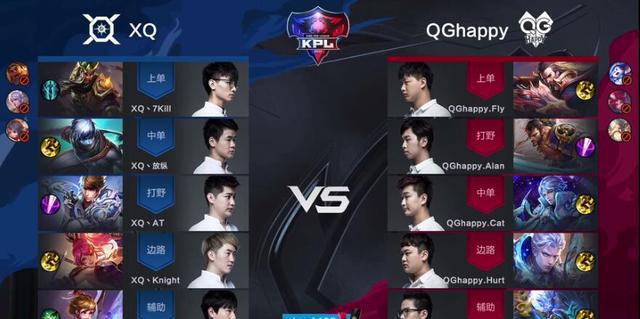 KPL秋季赛胜者组决赛：让二追四！QGhappy击败XQ挺进赛季总决赛