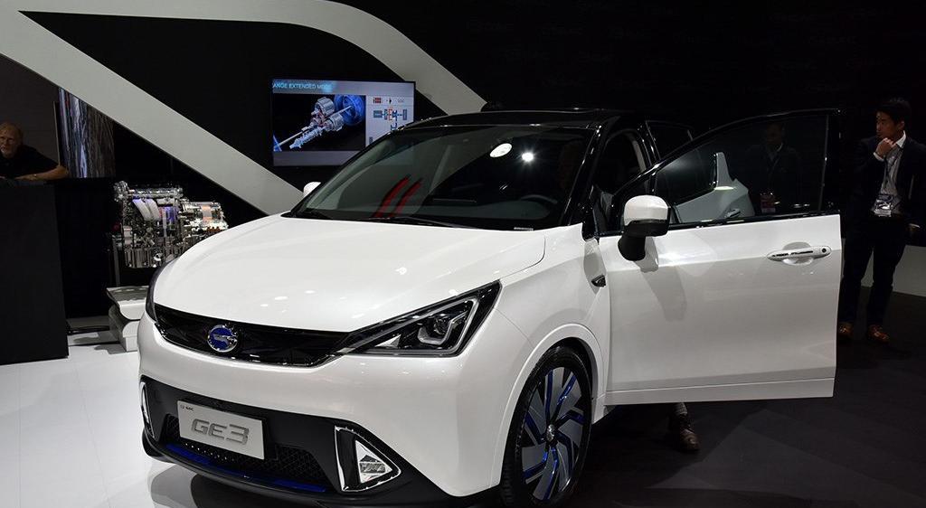广汽传祺首款纯电动SUV车型GE3亮相上海车展, 8月将上市