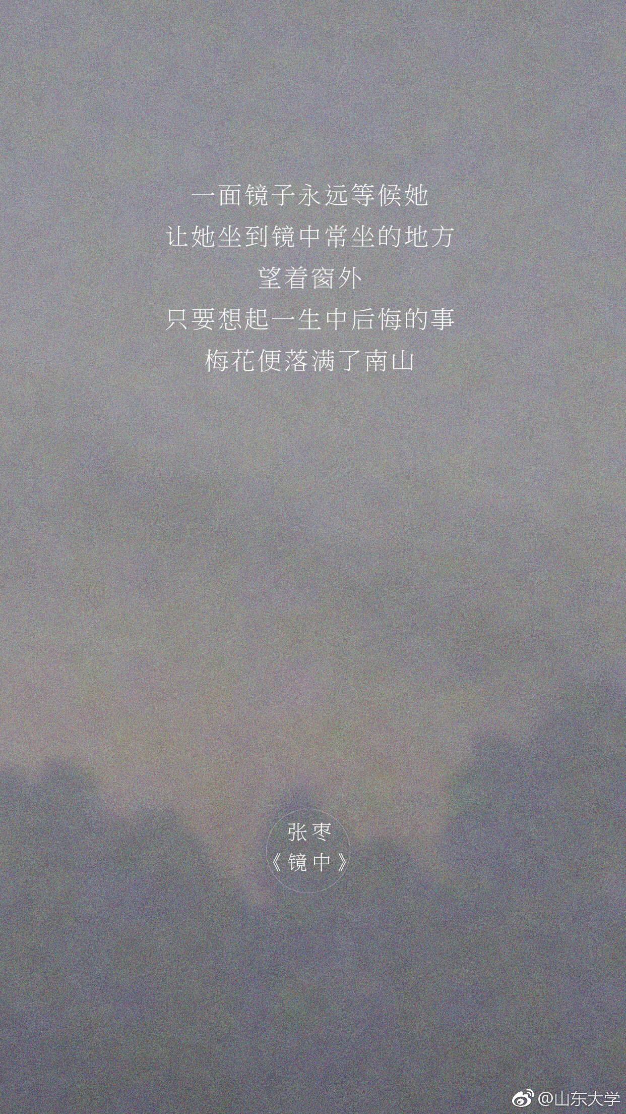 只要想起一生中后悔的事,梅花便落满了南山南山张枣麦麦新浪新闻