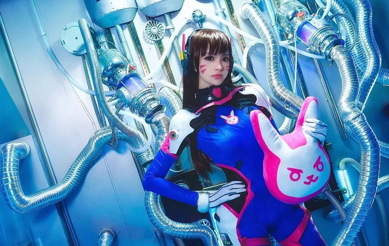 守望先锋cos: 美美哒DVA小姐姐 萌新依旧!|守望先锋|赤月|狂魔_新浪新闻