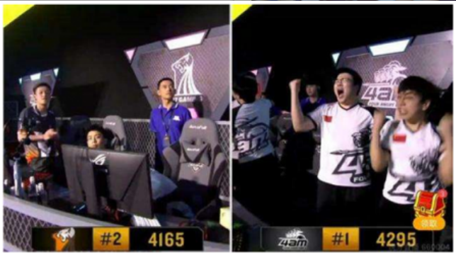 厉害了！ 4AM战队出征前，徐梦圆出手为韦神谱写战歌