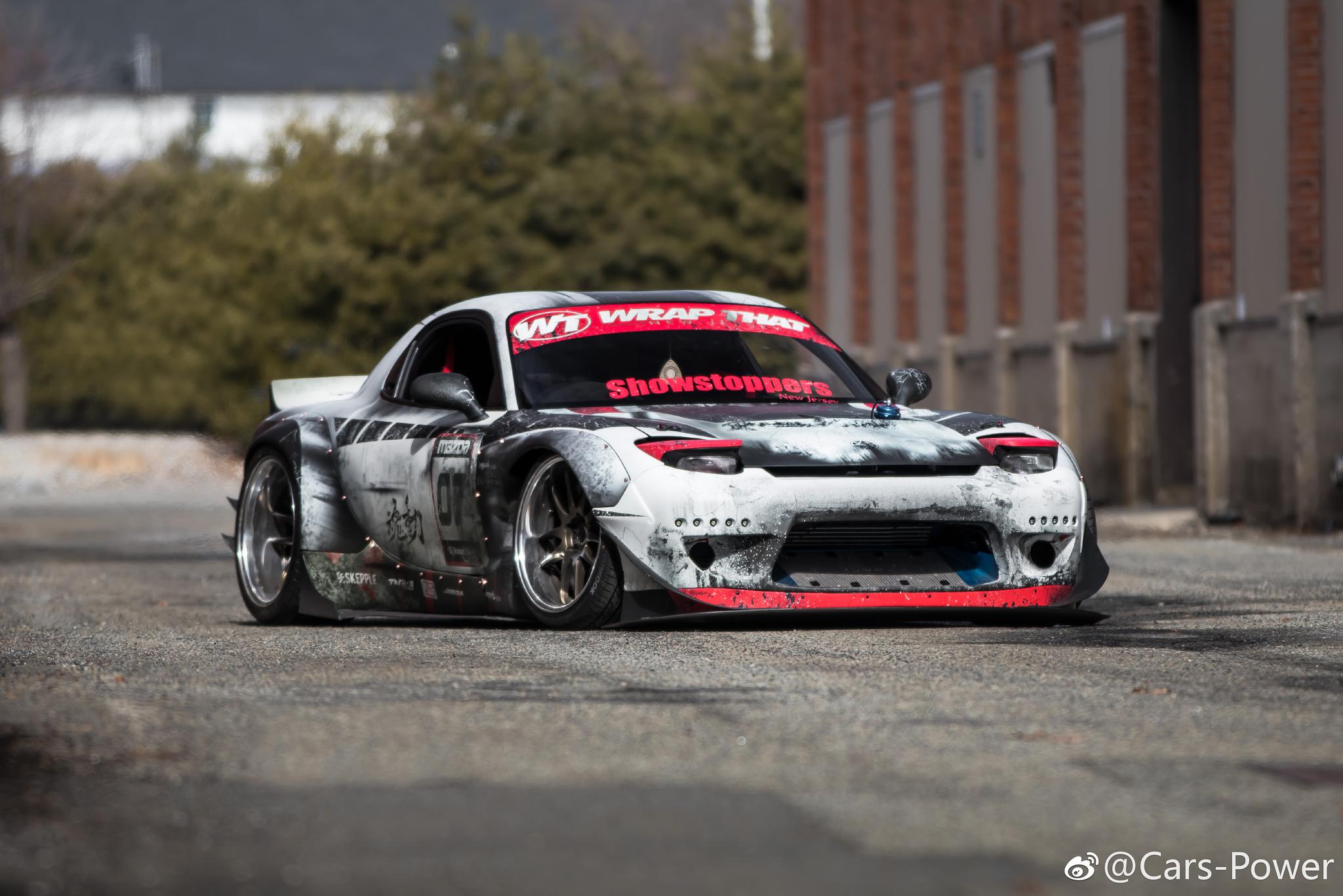 Rocket Bunny Pandem Mazda RX-7 FD3S-新浪汽车