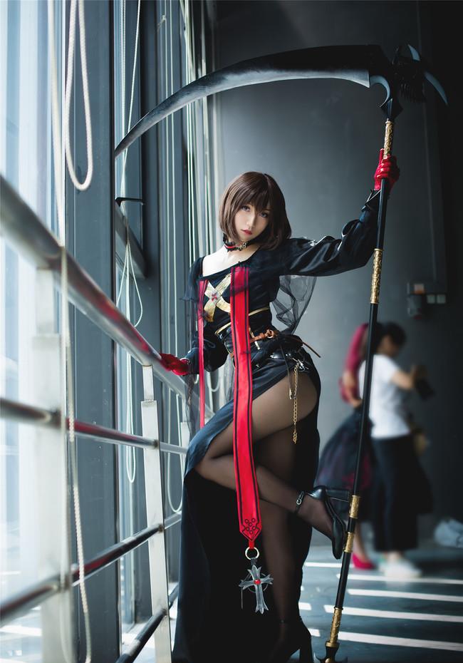 DNF: 这是我见过最美的四姨诱魔者cos正片 我的心已渐渐被你吸引|圣职者|连裤袜|地下城与勇士_新浪新闻