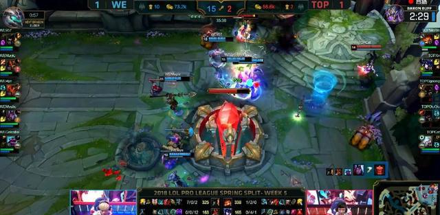 WE战队虐泉屠杀TOP！957碾压Marin，世界第一上单？