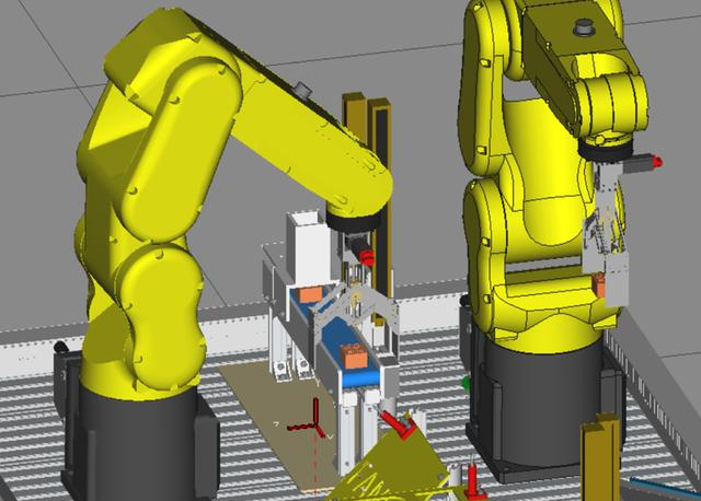 ROBOGUIDE中实现多台发那科机器人I/O通信的三种方式|通信|发那科机器人|机器人_新浪新闻