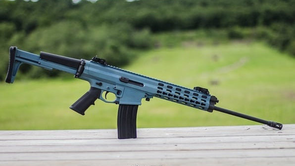 【模块化战斗步枪】robinson公司XCR美图|步枪|模块化_新浪新闻