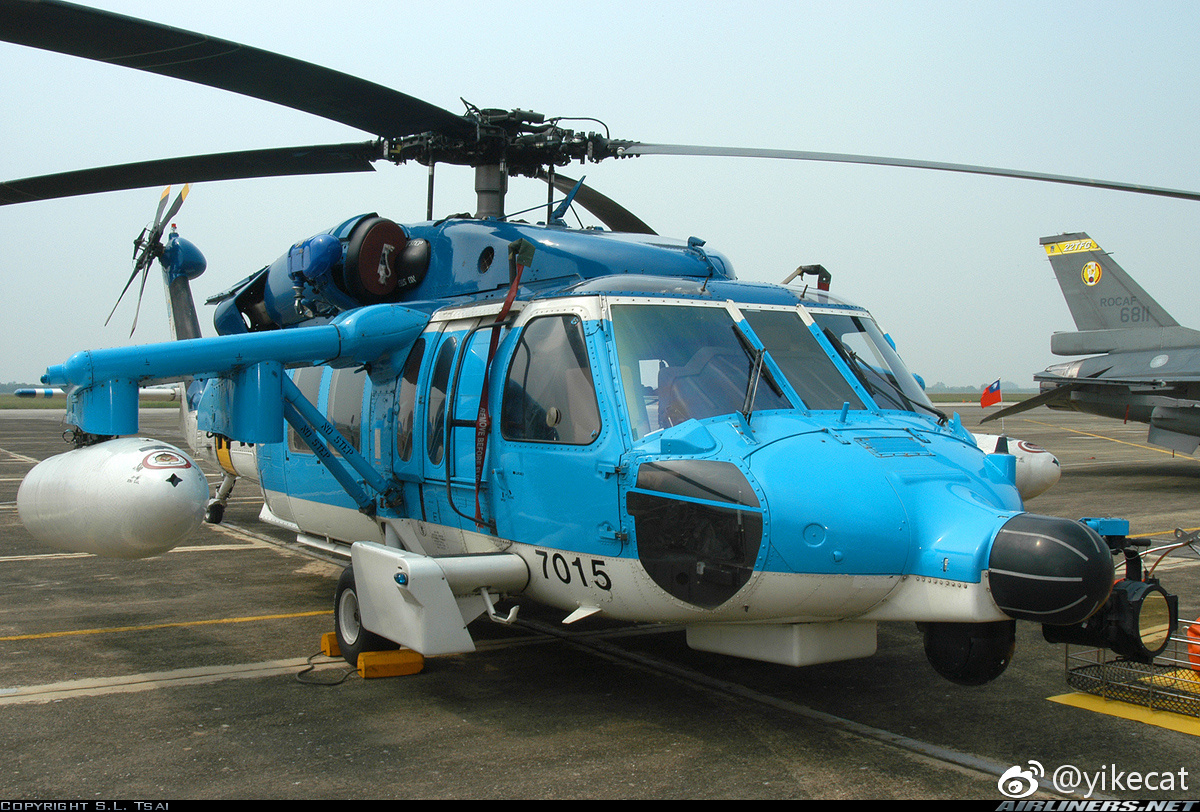 S-70C-6 Super Bluehawk“超级蓝鹰”。|蓝鹰|搜救|空军基地_新浪新闻