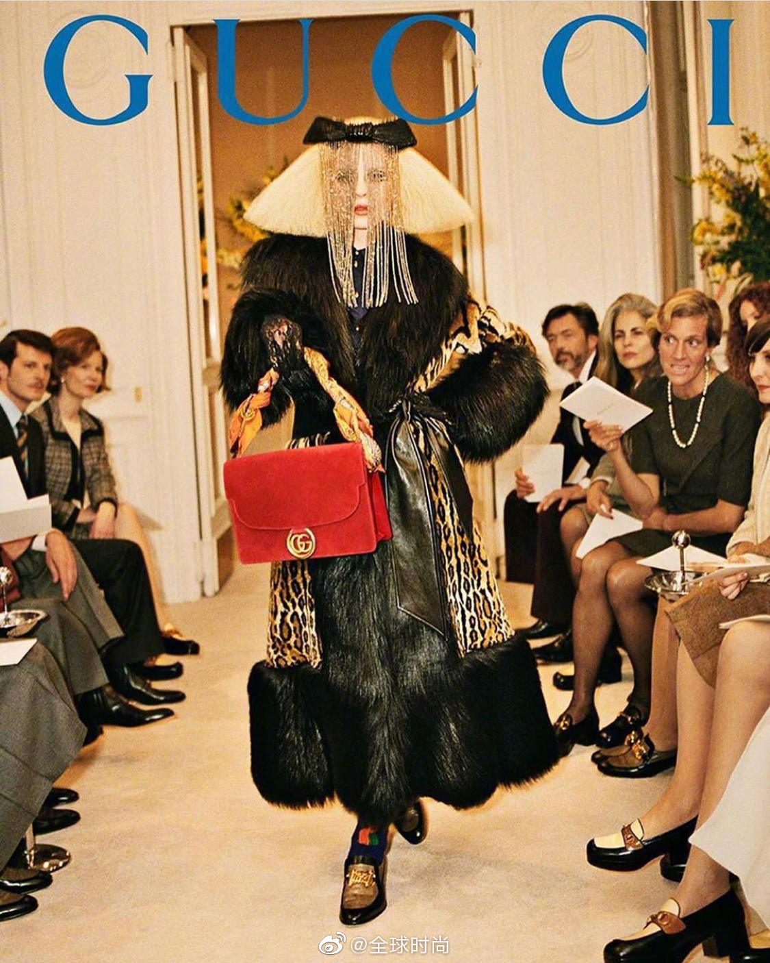 Gucci FW 2019时尚大片，杂志感复古造型，时髦的都市丽人。💙|都市丽人|时尚大片|复古_新浪新闻