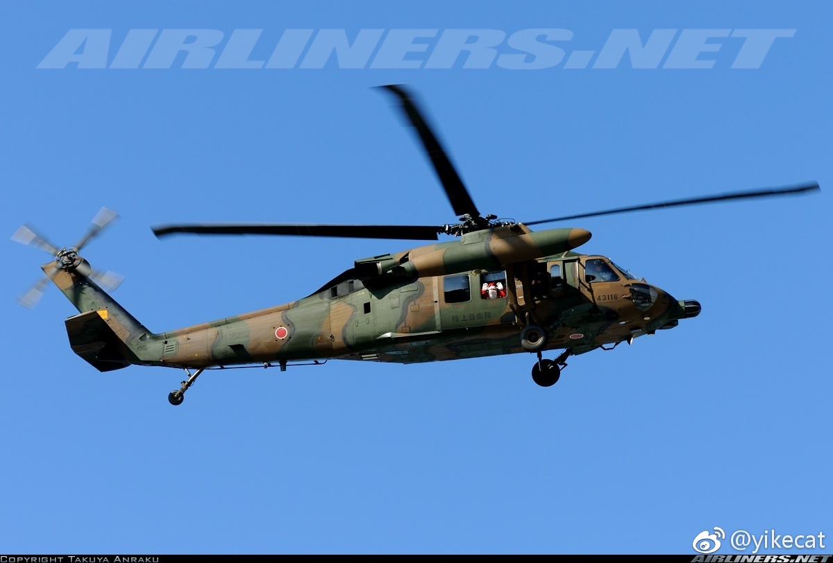 Mitsubishi UH-60JA/S-70A-12 Black Hawk“黑鹰”|陆上自卫队|机队|通用_新浪新闻