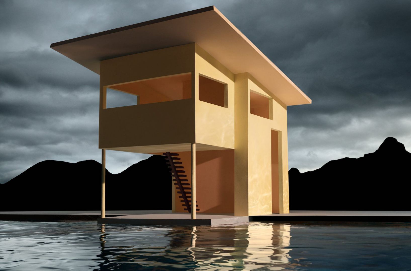 结构逼真的超现实主义建筑美国艺术家兼摄影师 James Casebere 创作|建筑|摄影师|艺术史_新浪新闻