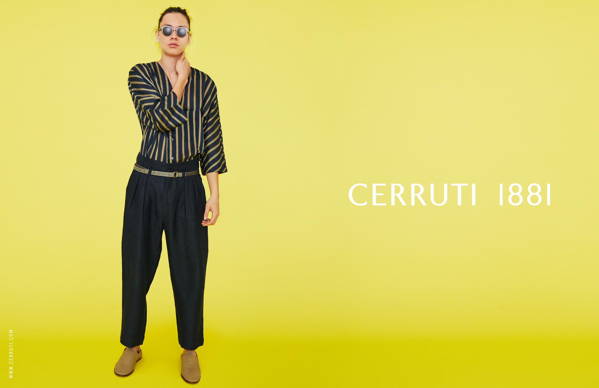 Cerruti 1881 发布2019年春夏广告大片|艺术家|影像|契合度_新浪新闻