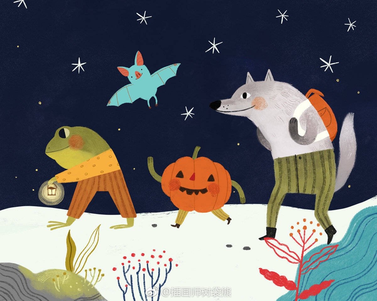 西班牙插画师 Manu Montoya 可爱的小精灵插画设计作品|插画师|西班牙|小精灵_新浪新闻