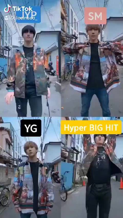 外网发的韩国四大娱乐公司JYP 、SM 、 YG、 BIGHIT的舞蹈风格_新浪新闻