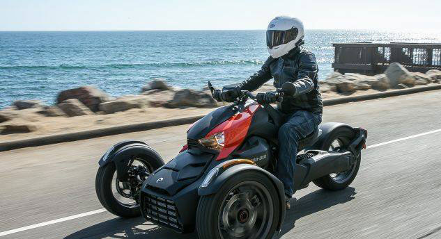 放低门槛庞巴迪推出入门级运动三轮摩托车Can-Am Ryker