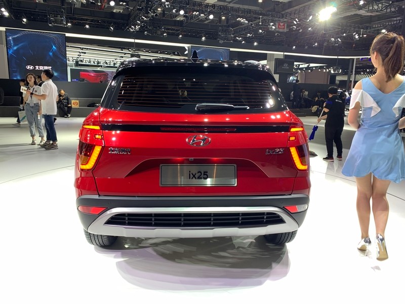 分体式大灯设计 北京现代全新一代ix25将于10月份上市