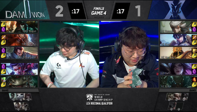 KZ双C力挽狂澜，南云沙皇人柱力！Deft拼尽全力：保住最后希望