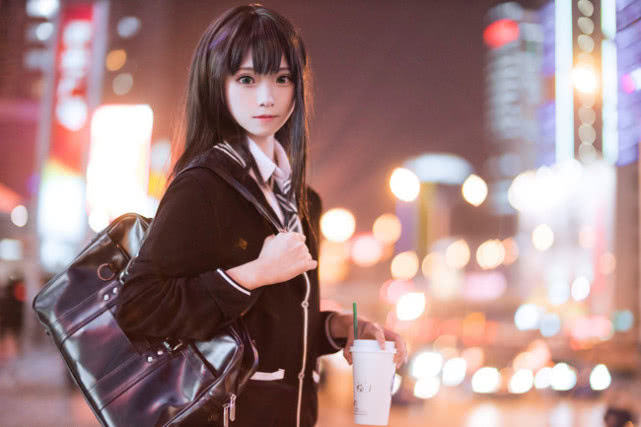 涩谷凛cos：JK服饰美女涩谷凛，果然是最美JK女神|美女|服饰|女神_新浪新闻