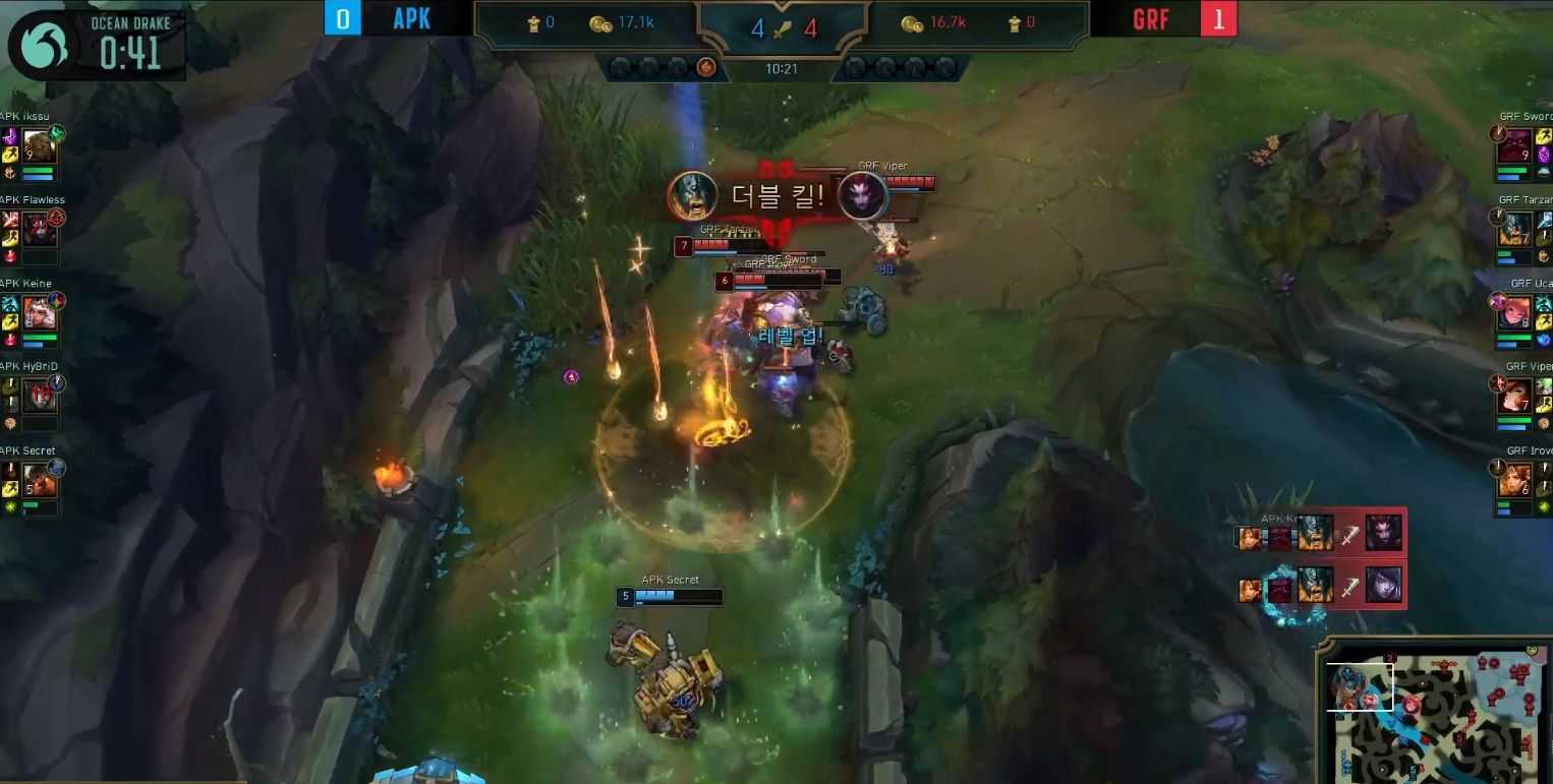 LOL：GRF四包二套路失败剑皇整场迷之操作，抢远古龙都没能翻盘|泰坦|奥恩|洛伊_新浪新闻