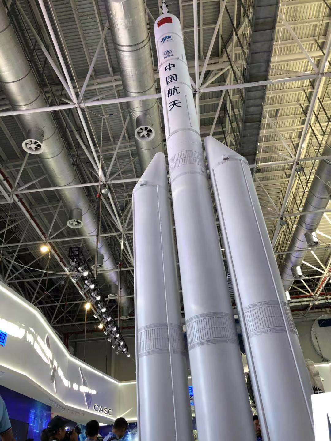 探秘航展：登月展台上唯一的火箭发动机，它的来头到底有多大？