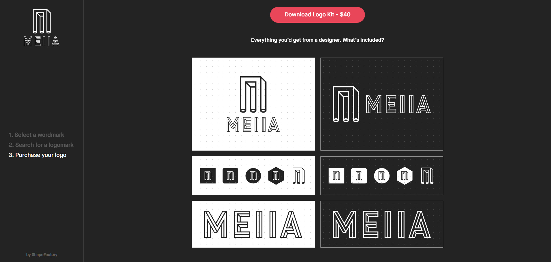 设计神器ShapeFactory——LOGO、Duotone图片一键生成！