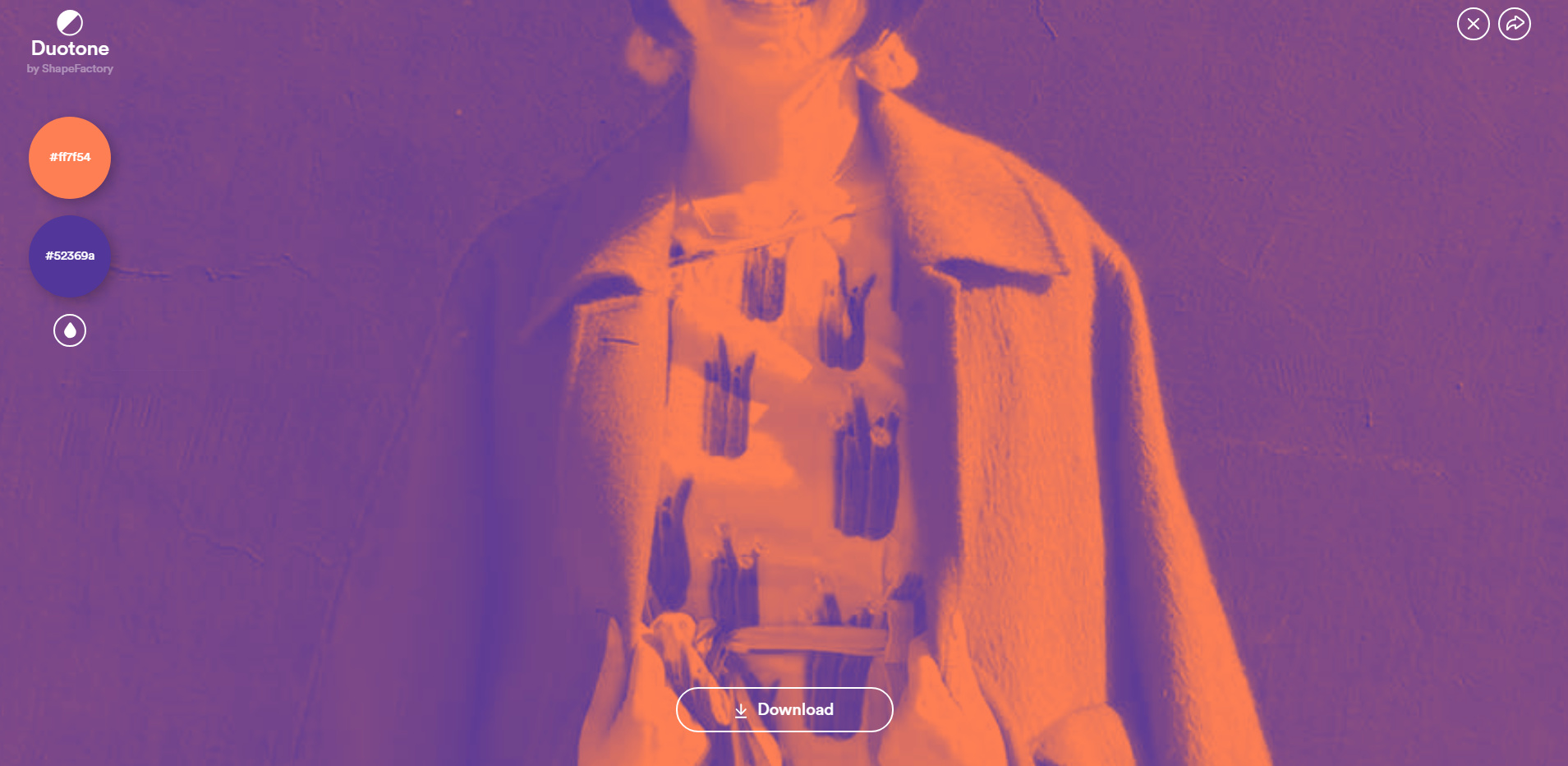 设计神器ShapeFactory——LOGO、Duotone图片一键生成！