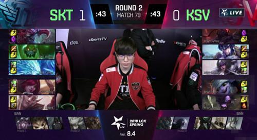 英雄联盟：SKT状态回升力克S7世界冠军KSV！