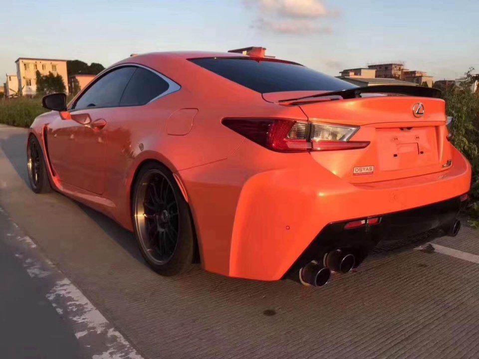 5.0升大功率17款雷克萨斯RCF性能跑车实拍，仅售40万