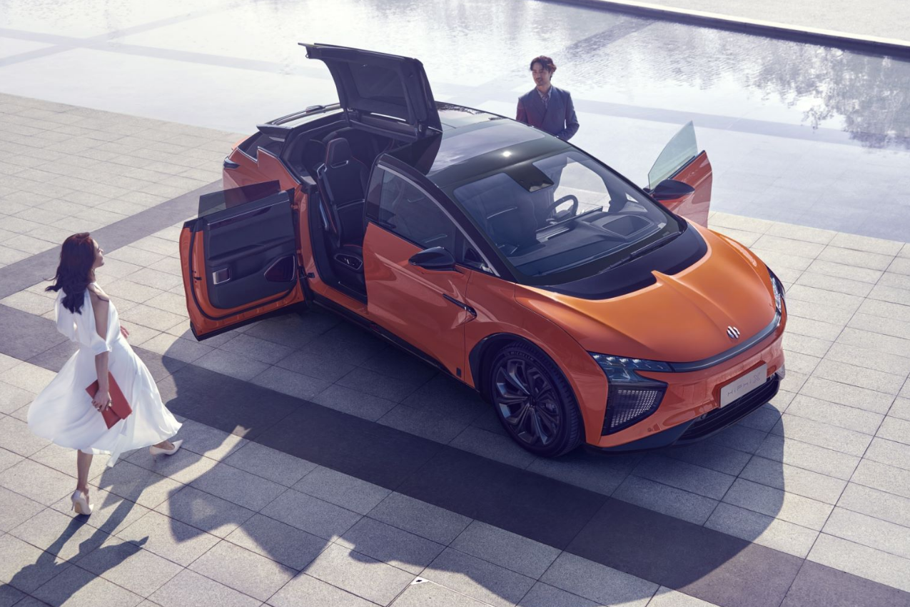 划时代智能电动车高合HiPhi X创始版破晓上市 售价80万元-新浪汽车