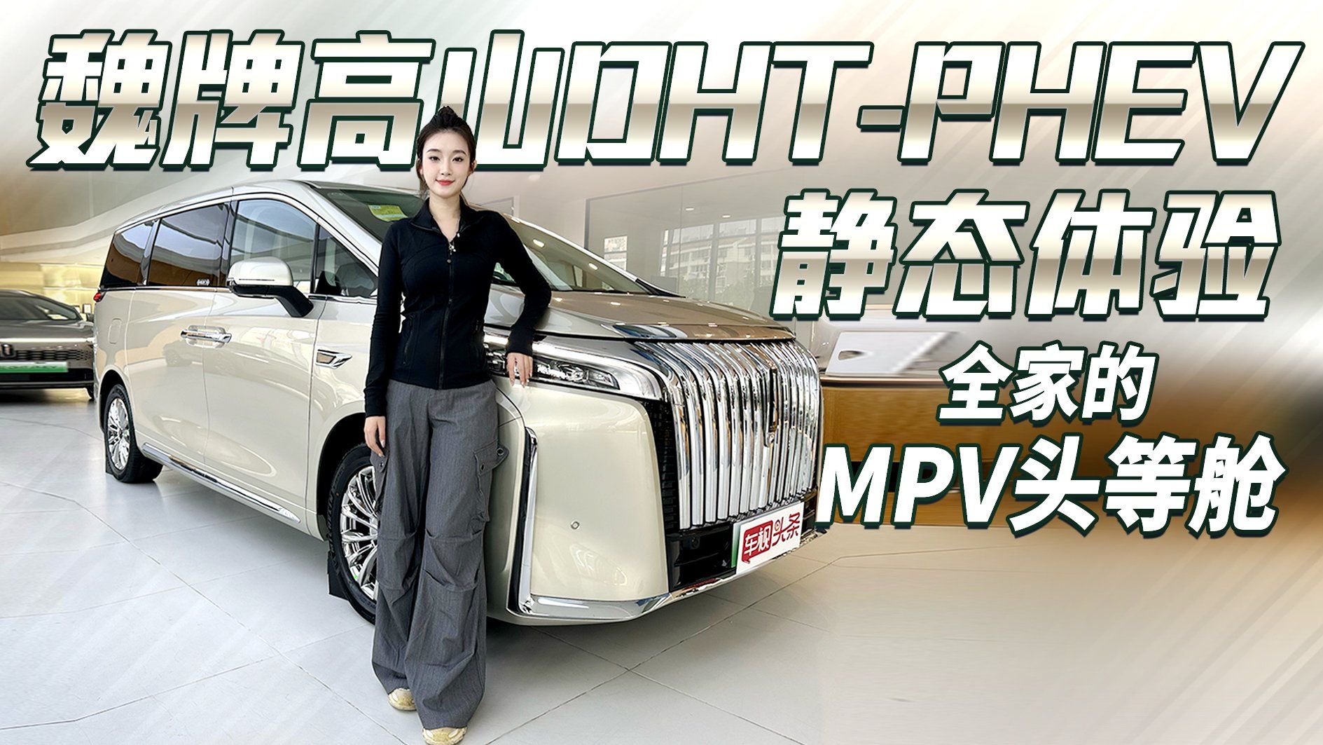 舒适又实用！魏牌高山DHT-PHEV实拍，硬刚腾势D9实力不容小觑|新车实拍|国产新车|新能源_新浪新闻