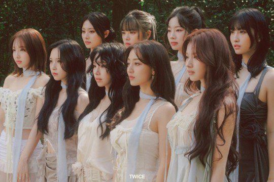 韩国女团TWICE公布新专辑团体预告照|女团|预告|团体_新浪新闻