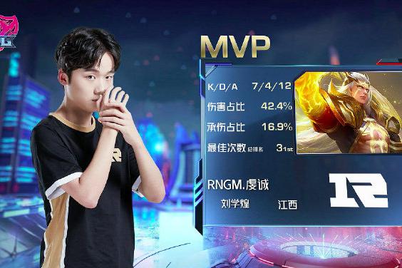 KPL虎牙：糜战五局RNG.M战胜YTG，虔诚直升最佳选手榜首|虎牙|选手|暴君_新浪新闻