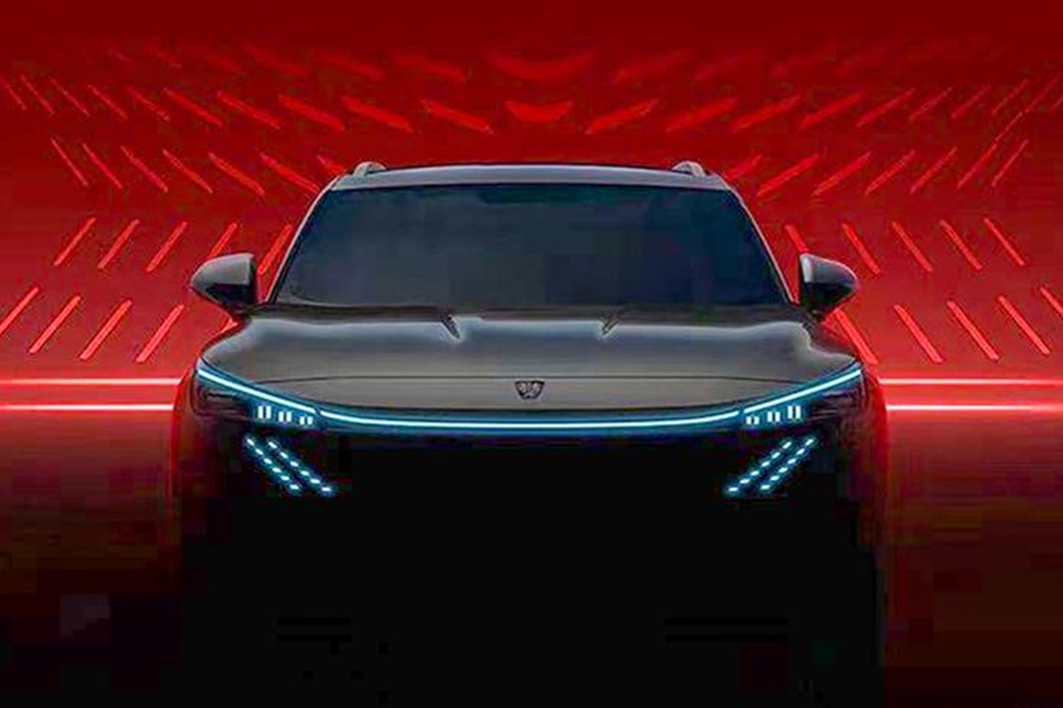领潮出圈！第三代荣威RX5预告图曝光，配点阵式LED灯-新浪汽车