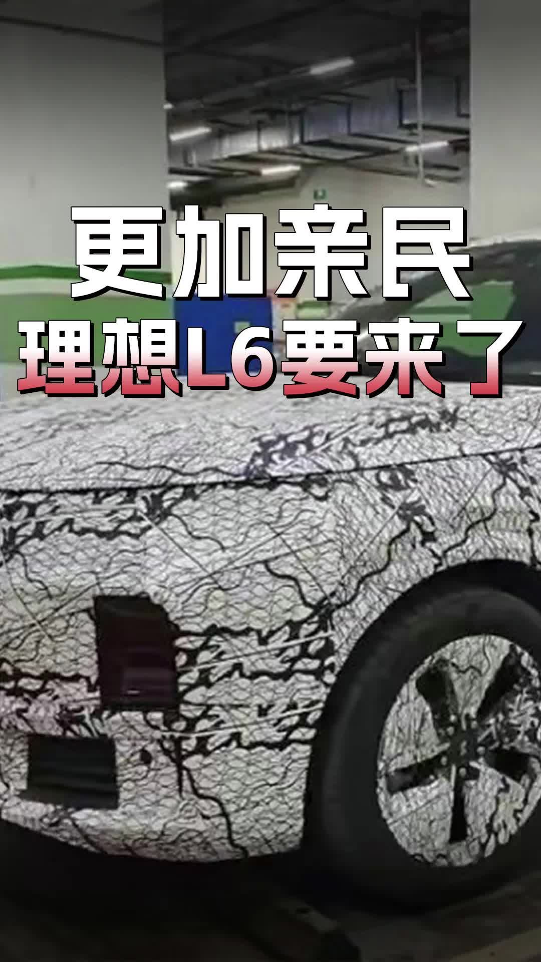 BBA的杀手！理想L6要来了：比L7更亲民，尺寸会小一些|汽车资讯|汽车视频|新能源_新浪新闻