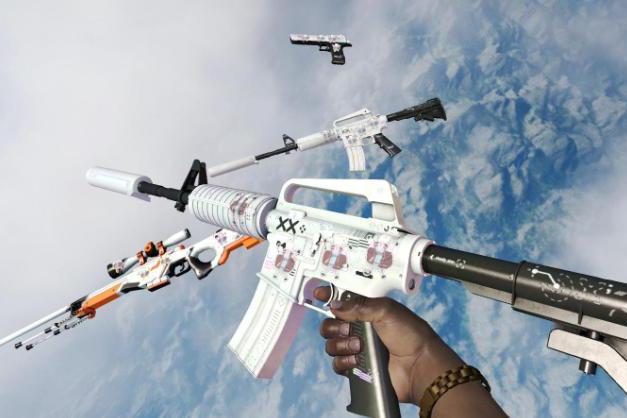 CSGO皮肤推荐：A1皮肤怎么选？颜值党就选印花集，堪称最美A1|CSGO皮肤|皮肤|印花_新浪新闻