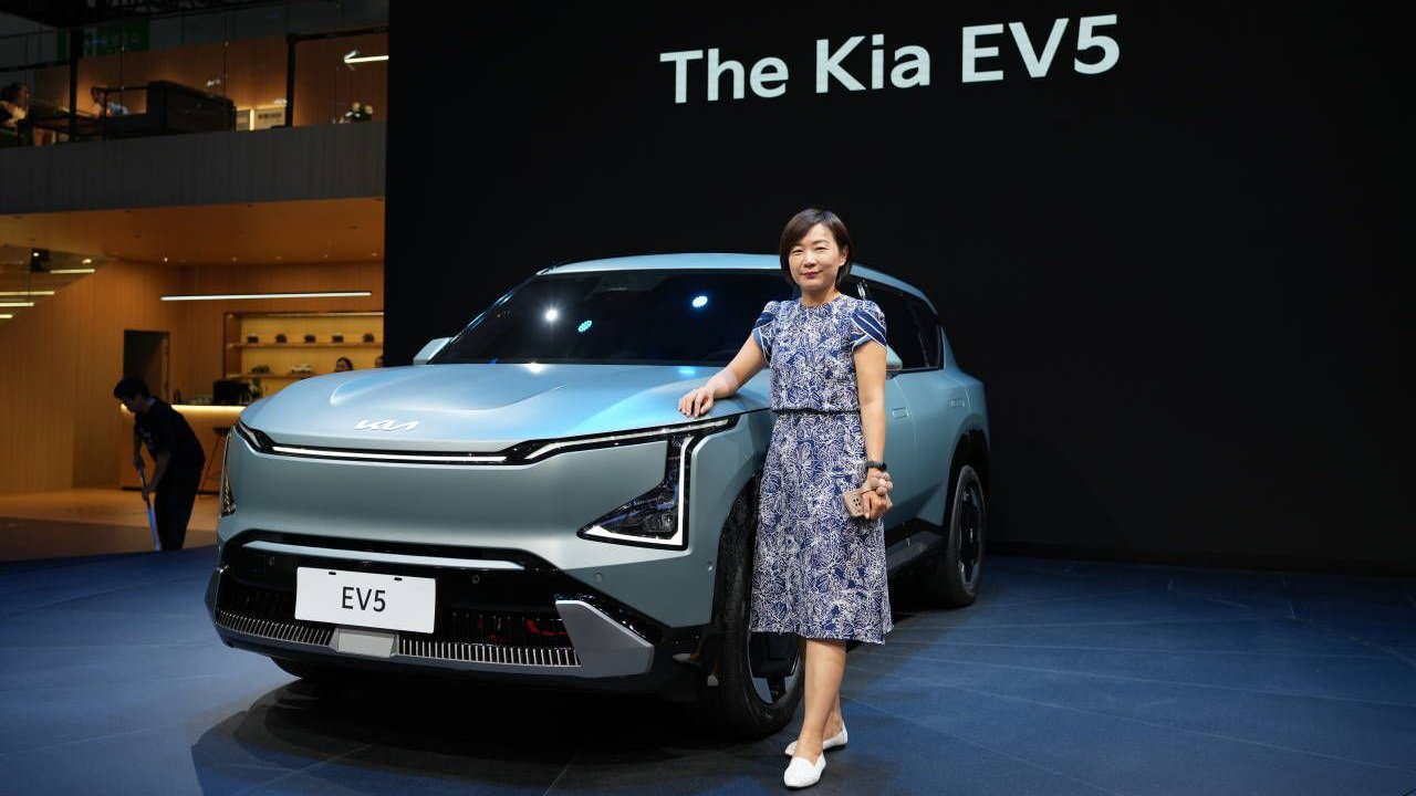 专为中国市场打造，15.98万起，起亚EV5预售开启|新车计划|韩系新车|新能源_新浪新闻