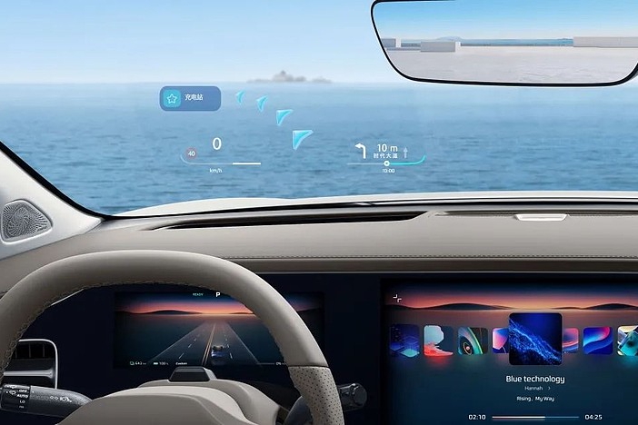 极狐和AITO都没有的华为AR-HUD，被飞凡R7首发了-新浪汽车