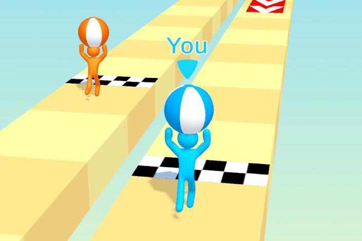 Voodoo火柴人手游新作《Tricky Track 3D》添加强烈对抗元素|圆球|火柴人|游戏|玩家|敌人_新浪新闻