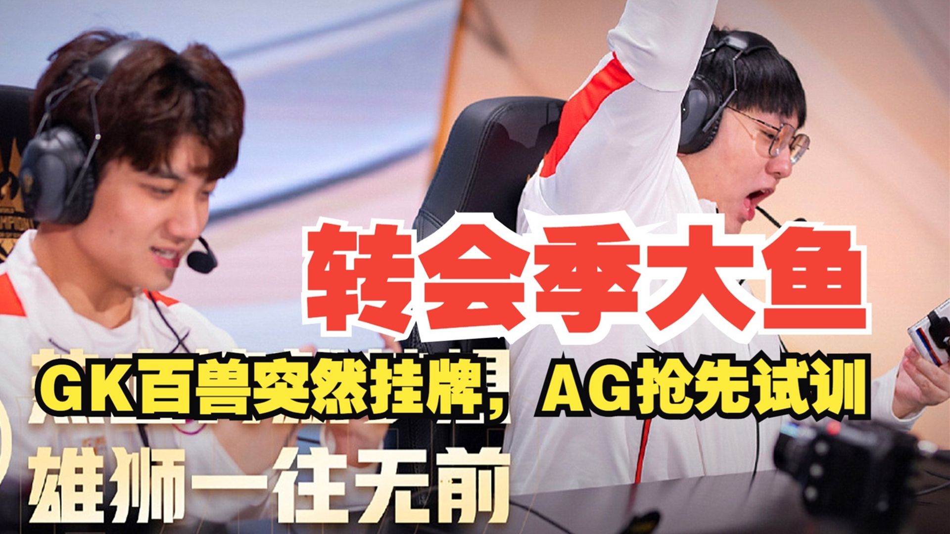 GK百兽突然挂牌，AG抢先试训，顶替忆安或将崛起|王者荣耀|电竞|KPL_新浪新闻