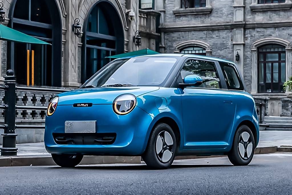 比宏光MINI EV更萌更时尚 长安Lumin上市售4.89万起-新浪汽车