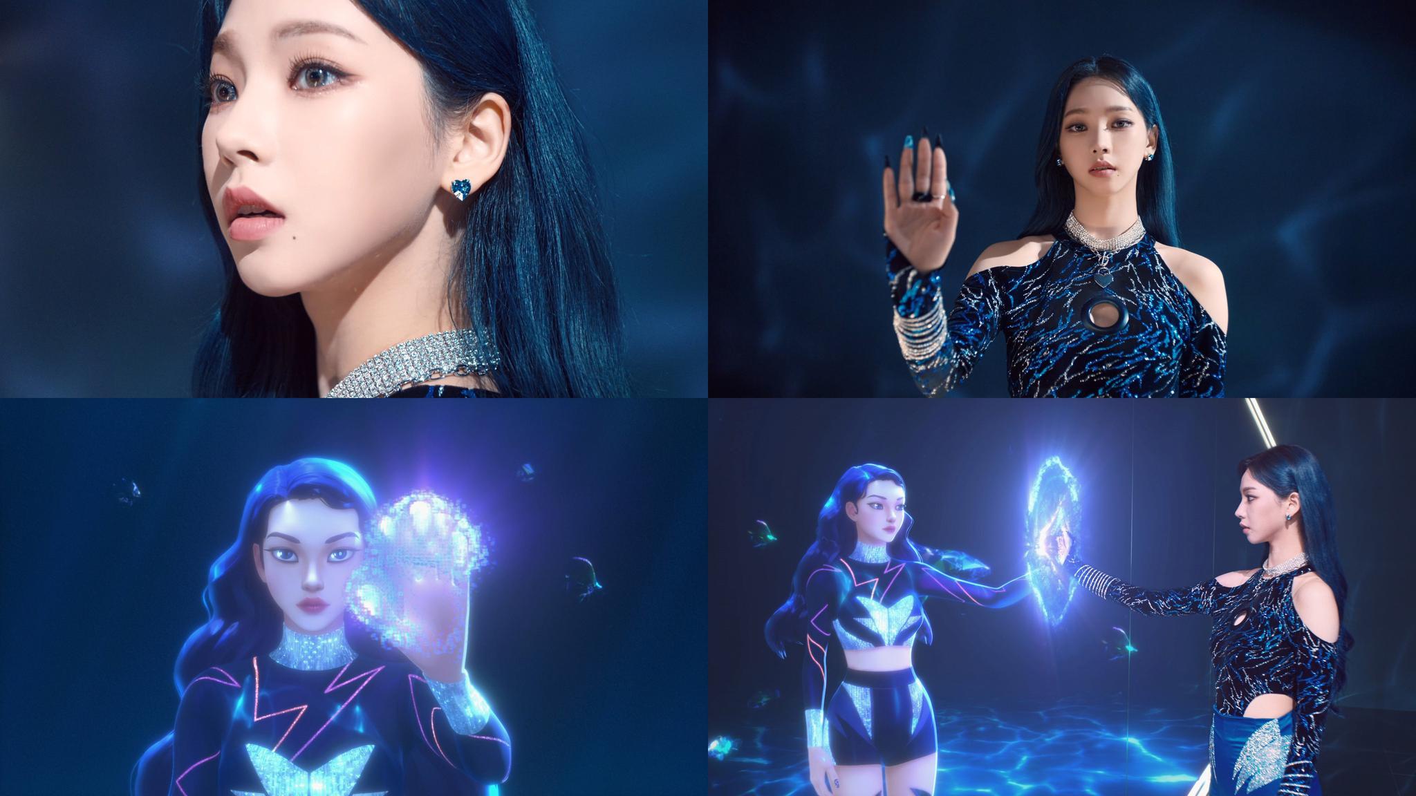 SM娱乐公开新女子组合aespa成员KARINA的Avatar预告！|女子组合|预告|娱乐_新浪新闻