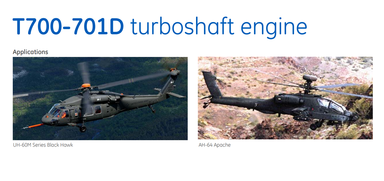 发动机制胜？通用电气获最新黑鹰直升机涡轴发动机新合同
